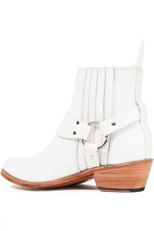 Grenson Marley Ring-embellished Pebbled-leather Ankle Boots