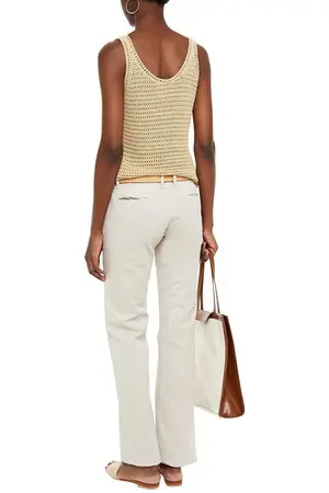 Ba&sh Ross Cottonblend Twill Bootcut Pants
