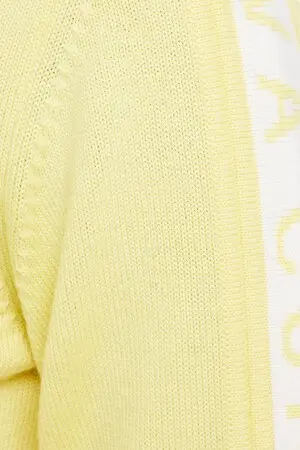 Cordova Merino Wool Jacquard Trim Turtleneck Sweater