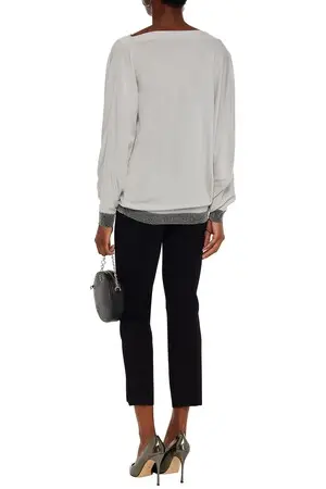 Missoni Metallictrimmed Woolblend Sweater