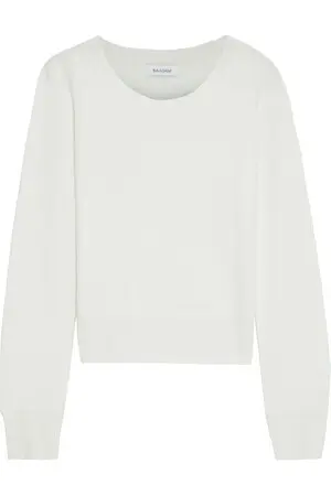 Naadam Cashmere Pullover With Ribbed Trims