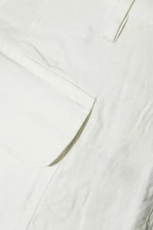 FRAME Le Beau Linen Shorts