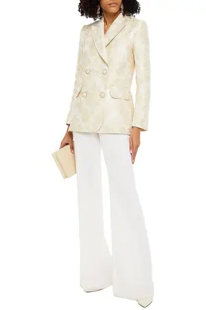 Zimmermann Doublebreasted Brocade Blazer