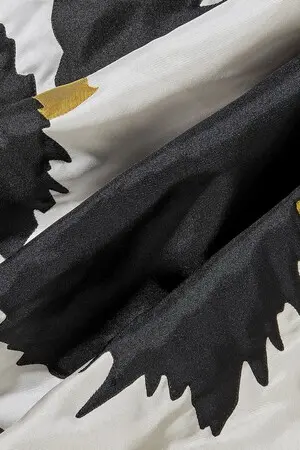 Valentino Garavani Quilted Silk-twill Scarf