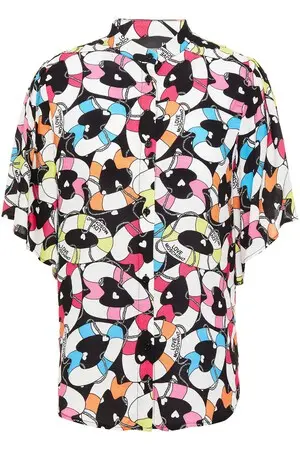 Moschino Printed Jacquard Shirt