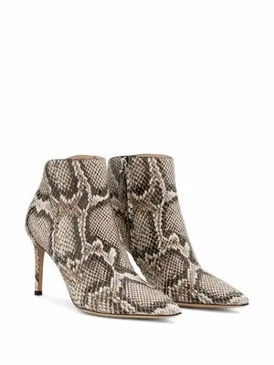 GIUSEPPE ZANOTTI Tysha Snakeskin-effect Boots