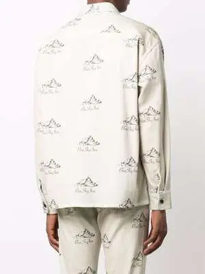 BLUE SKY INN Logo Mountain-print Jacket