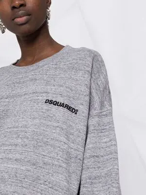 Dsquared2 Logo-print Sweater Dress