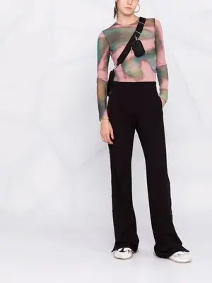 Dorothee Schumacher Elasticated Waistband Flared Hem Trousers