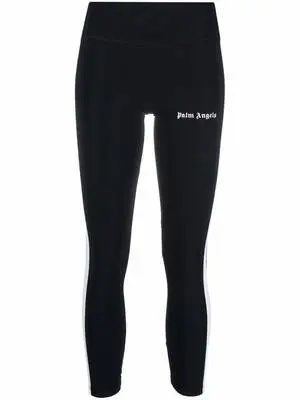 Palm Angels Logo-print High-waisted Leggings