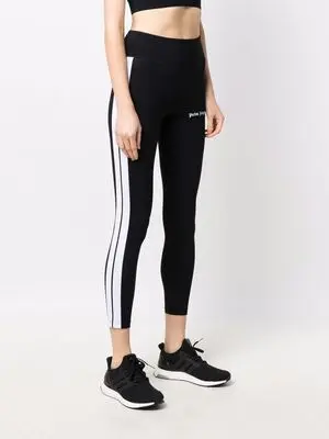 Palm Angels Logo-print High-waisted Leggings