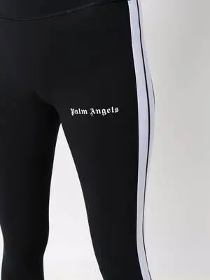 Palm Angels Logo-print High-waisted Leggings