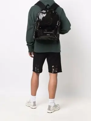 Off-White Logo-print Knee-length Track Shorts