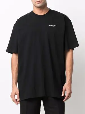 Off-White Arrow-print Cotton T-shirt