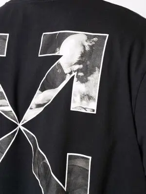 Off-White Arrow-print Cotton T-shirt