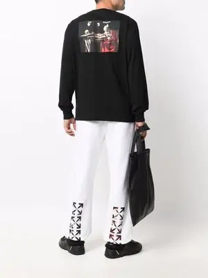 Off-White Caravaggio Paint Long-sleeve T-shirt