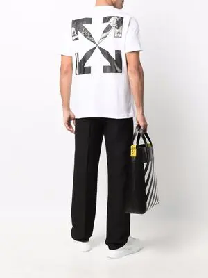Off-White Caravaggio Arrow Short-sleeve T-shirt - White