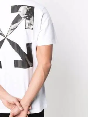 Off-White Caravaggio Arrow Short-sleeve T-shirt - White