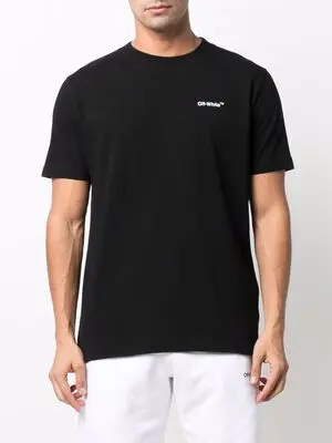 Off-White Caravaggio Arrow Short-sleeve T-shirt - Black
