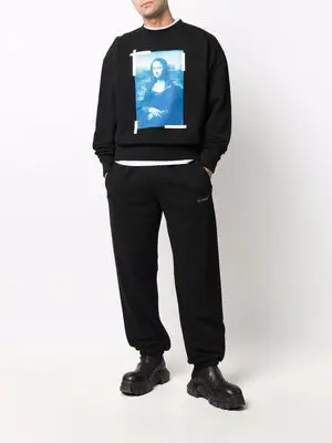 Off-White Crew-neck Sweatshirt - Black