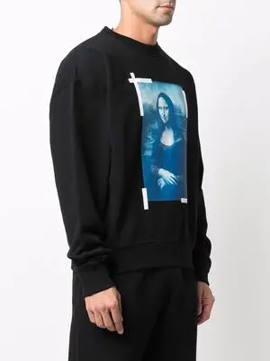 Off-White Crew-neck Sweatshirt - Black