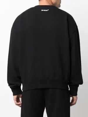 Off-White Crew-neck Sweatshirt - Black