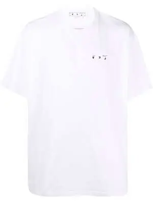Off-White Caravaggio Paint Over T-shirt - White