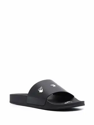 Off-White Logo-print Slides