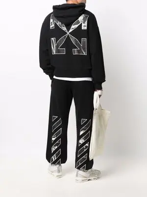 Off-White Caravaggio Diag Track Pants