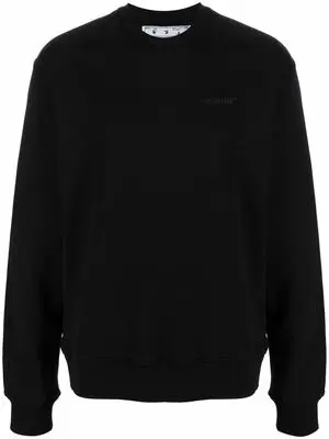 Off-White Diag Tab Crew-neck Sweatshirt