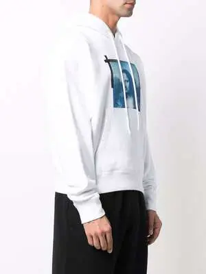 Off-White Monalisa Over Hoodie - White