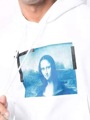 Off-White Monalisa Over Hoodie - White