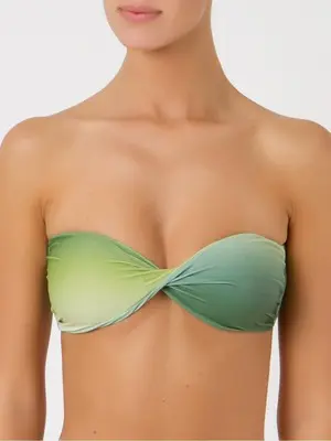 AMIR SLAMA Bandeau Bikini Top