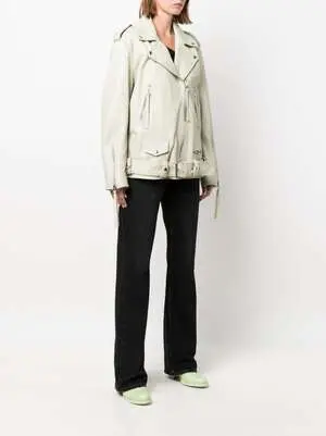 HONEY FUCKING DIJON Boxy Biker Jacket