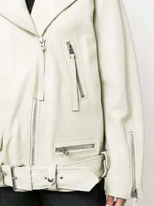 HONEY FUCKING DIJON Boxy Biker Jacket