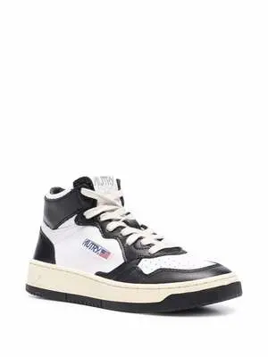 AUTRY High-top Lace-up Sneakers - White