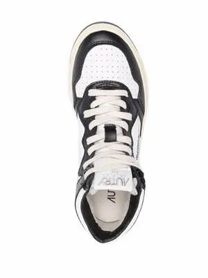 AUTRY High-top Lace-up Sneakers - White