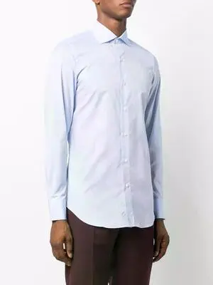 FINAMORE 1925 Long-sleeve Cotton Shirt