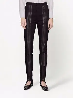 Gucci Zip-detail Stirrup Trousers