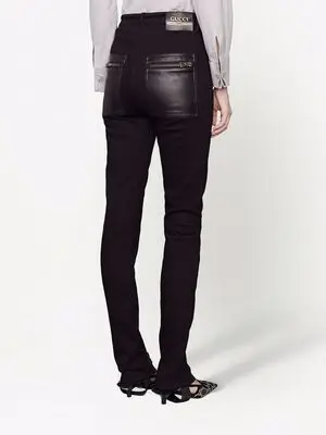 Gucci Zip-detail Stirrup Trousers