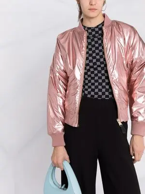Alpha Industries Metallic Bomber Jacket