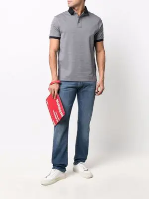 Emporio Armani J45 Straight-leg Jeans - Blue