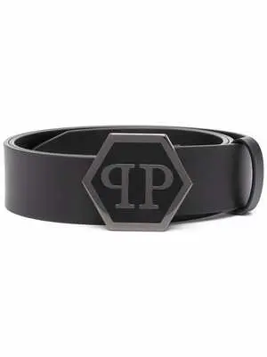 Philipp Plein Hexagonal Logo-buckle Belt