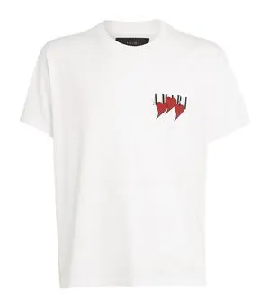 Amiri 3 Hearts Logo T-shirt