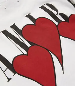 Amiri 3 Hearts Logo T-shirt