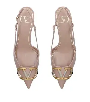 Valentino Garavani Vlogo Slingback Pumps 40