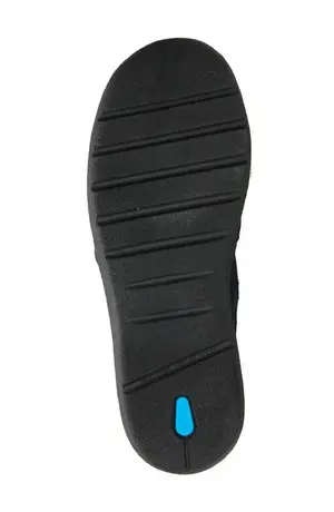 WOLKY Why Water-resistant High-top Sneakers - Blue Nubuck