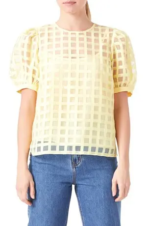 English Factory Sheer Tops