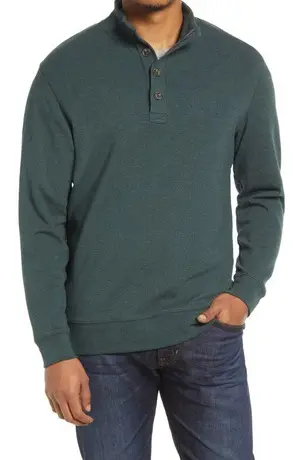 THE NORMAL BRAND The Normal Brand Puremeso Mock Neck Top Green Gables