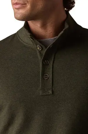 THE NORMAL BRAND Puremeso Mock Neck Top - Olive